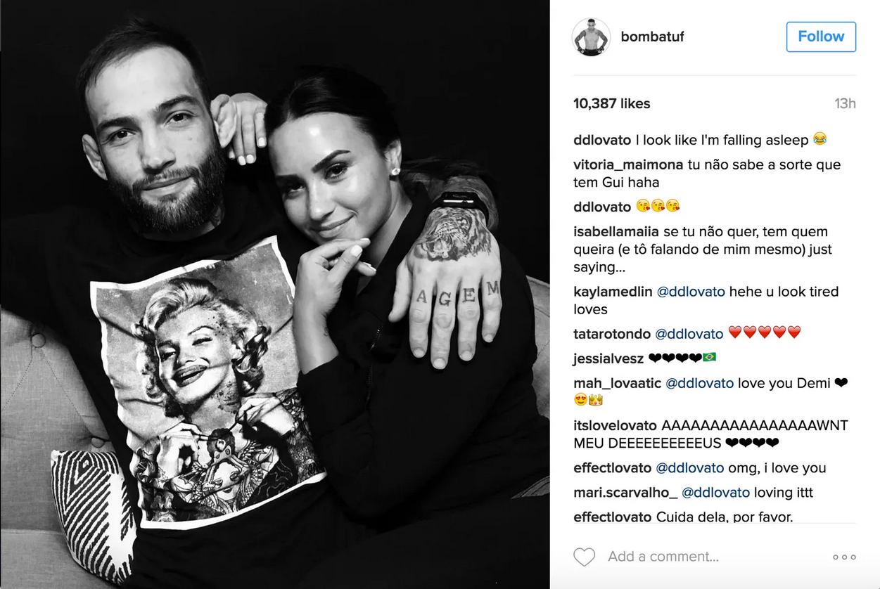 Encuentran muerto Guilherme Vasconcelos, luchador de 38 años ex de Demi ...