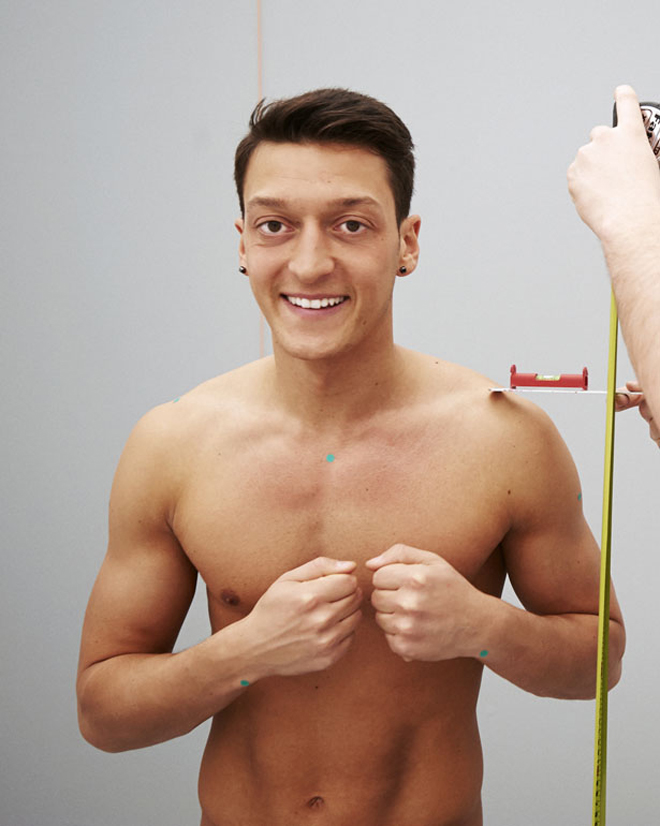 El antes y después de Özil: su transformación definitiva en una montaña ...