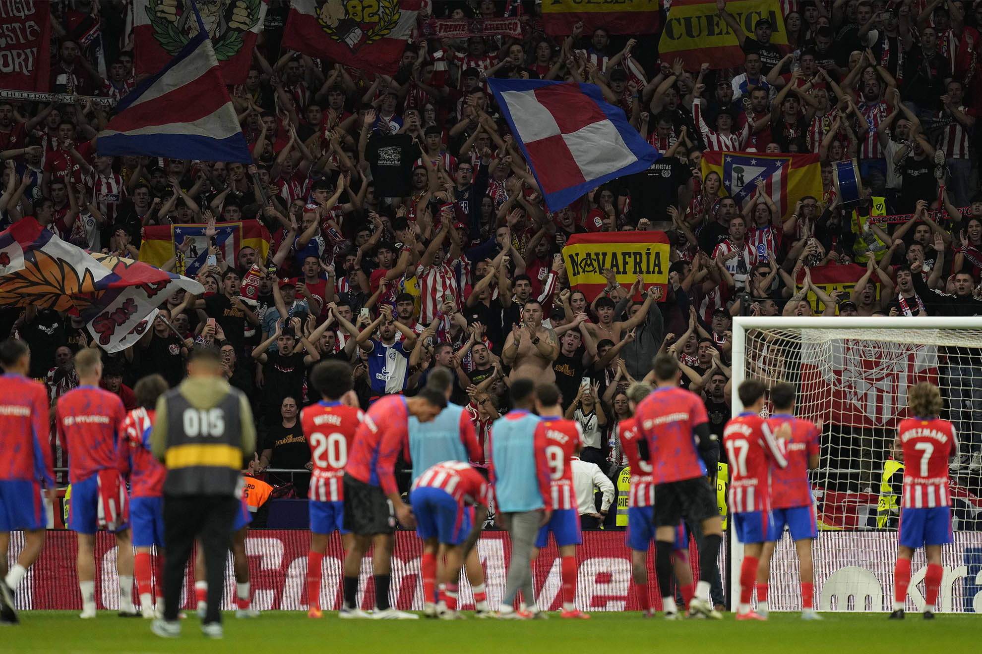 El Atlético tiene que hacer frente a sus ultras de una vez por todas