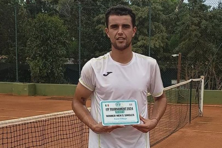 Martín Landaluce lideró una semana ITF y Challenger con cinco títulos