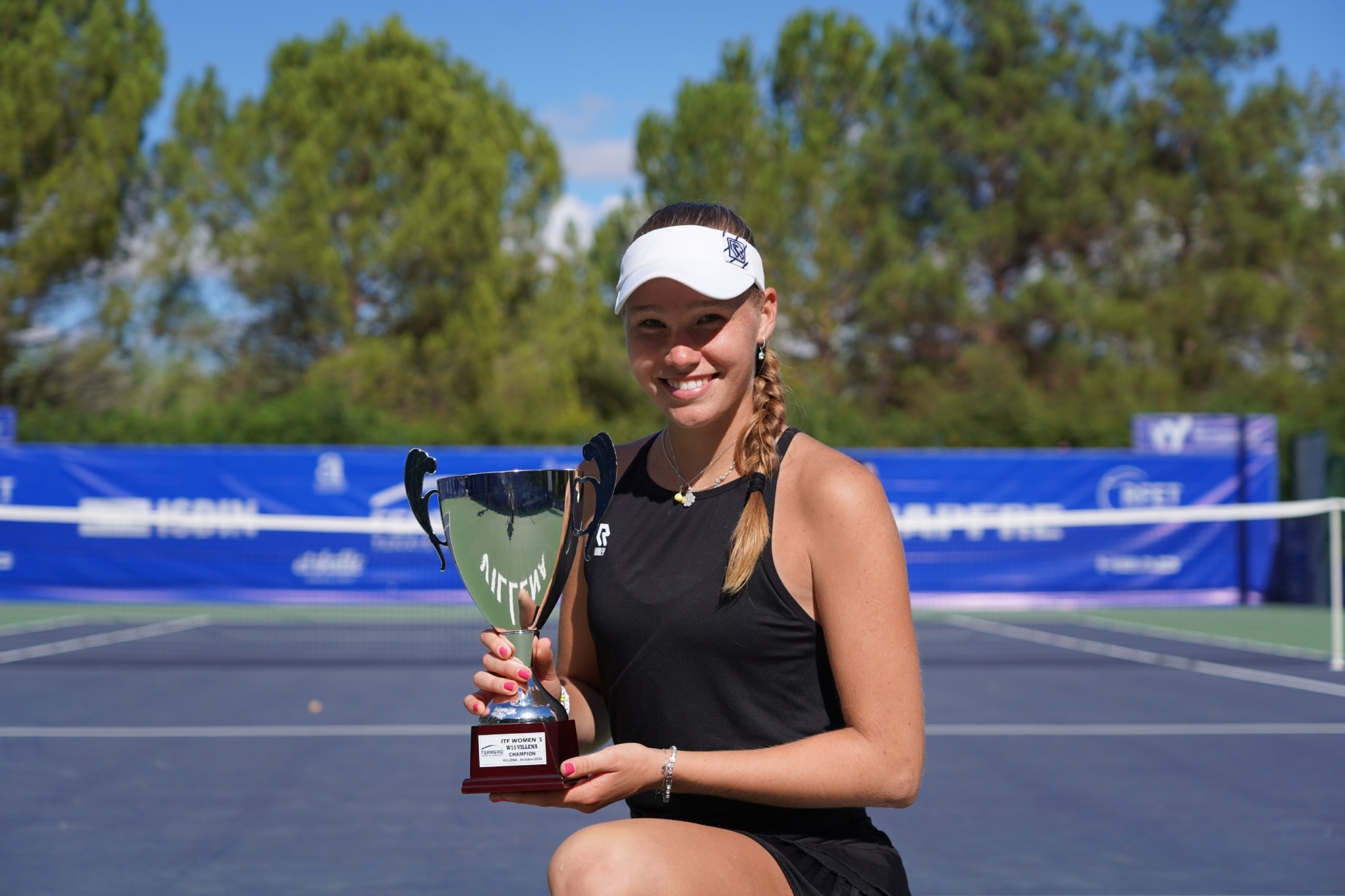 Joy De Zeeuw, campeona del ITF 15K de la Ferrero Tennis Academy