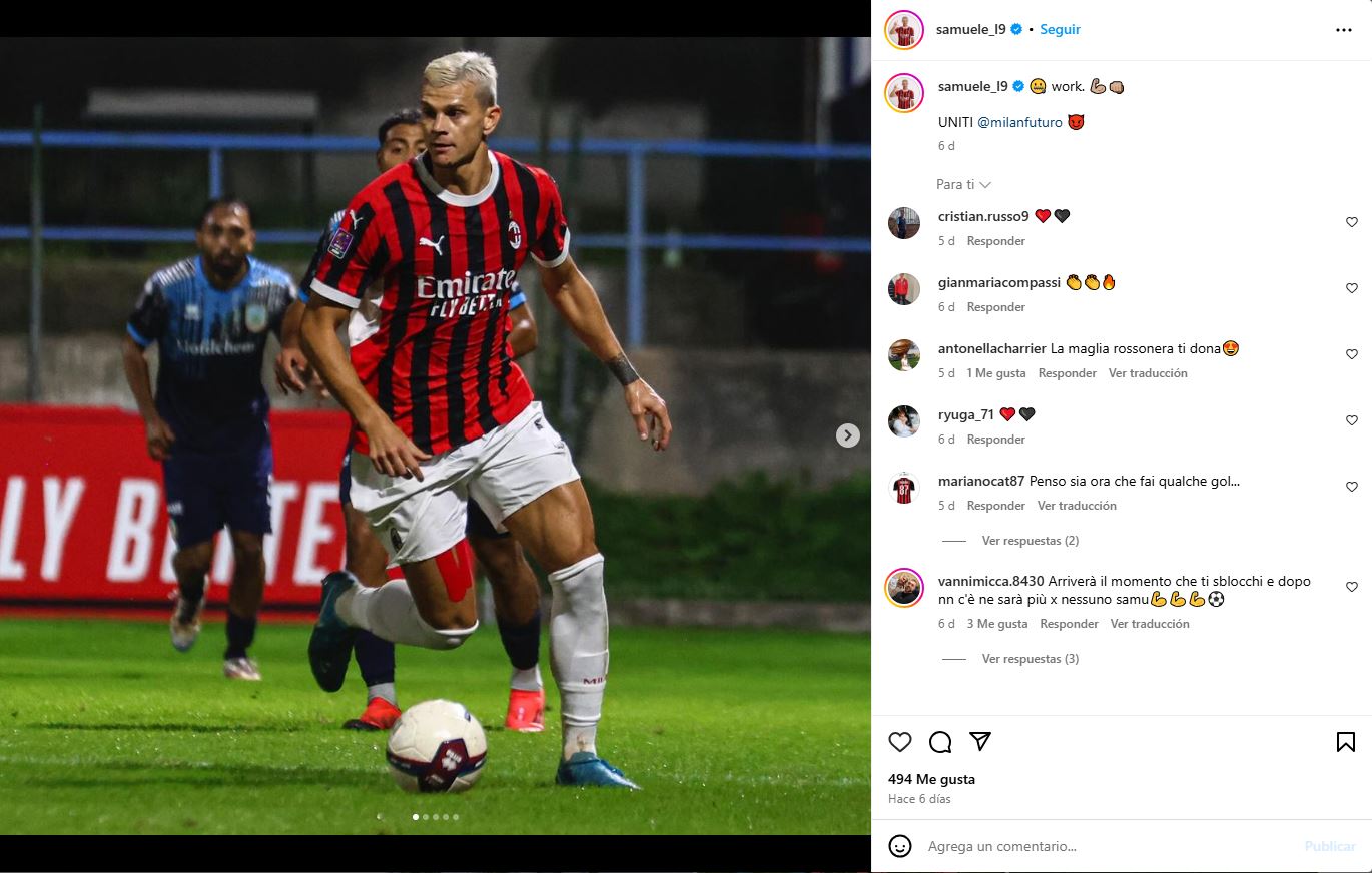 Samuele es 'molto' Longo: 18 equipos, 32 años... y jugando en el filial ...