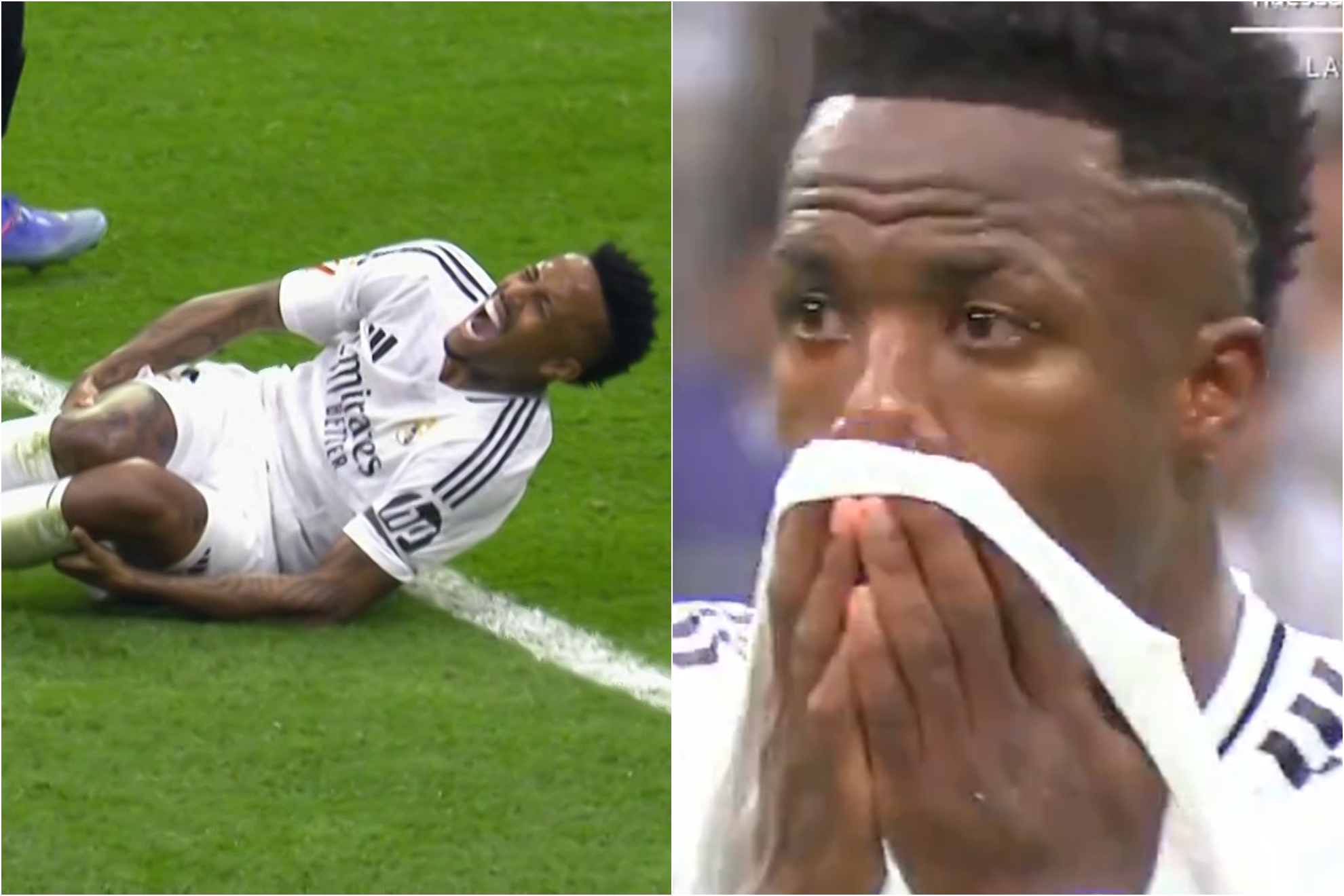 Real Madrid: Impacta verlo: así lloró el goleador Vinicius ante la ...