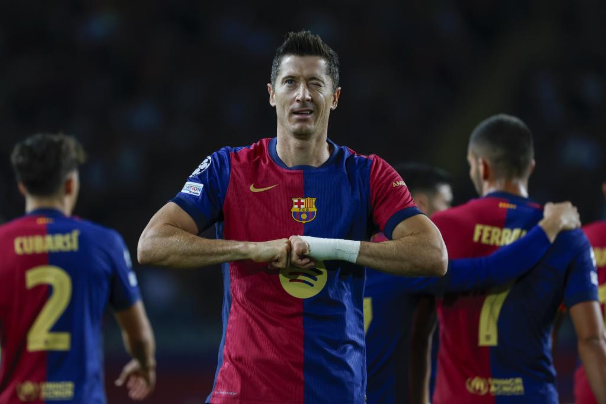 El Barça pedirá explicaciones por el fuera de juego de Lewandowski