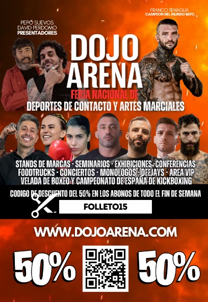 Así es el calendario completo del Optimilk Dojo Arena: del 22 al 24 de ...