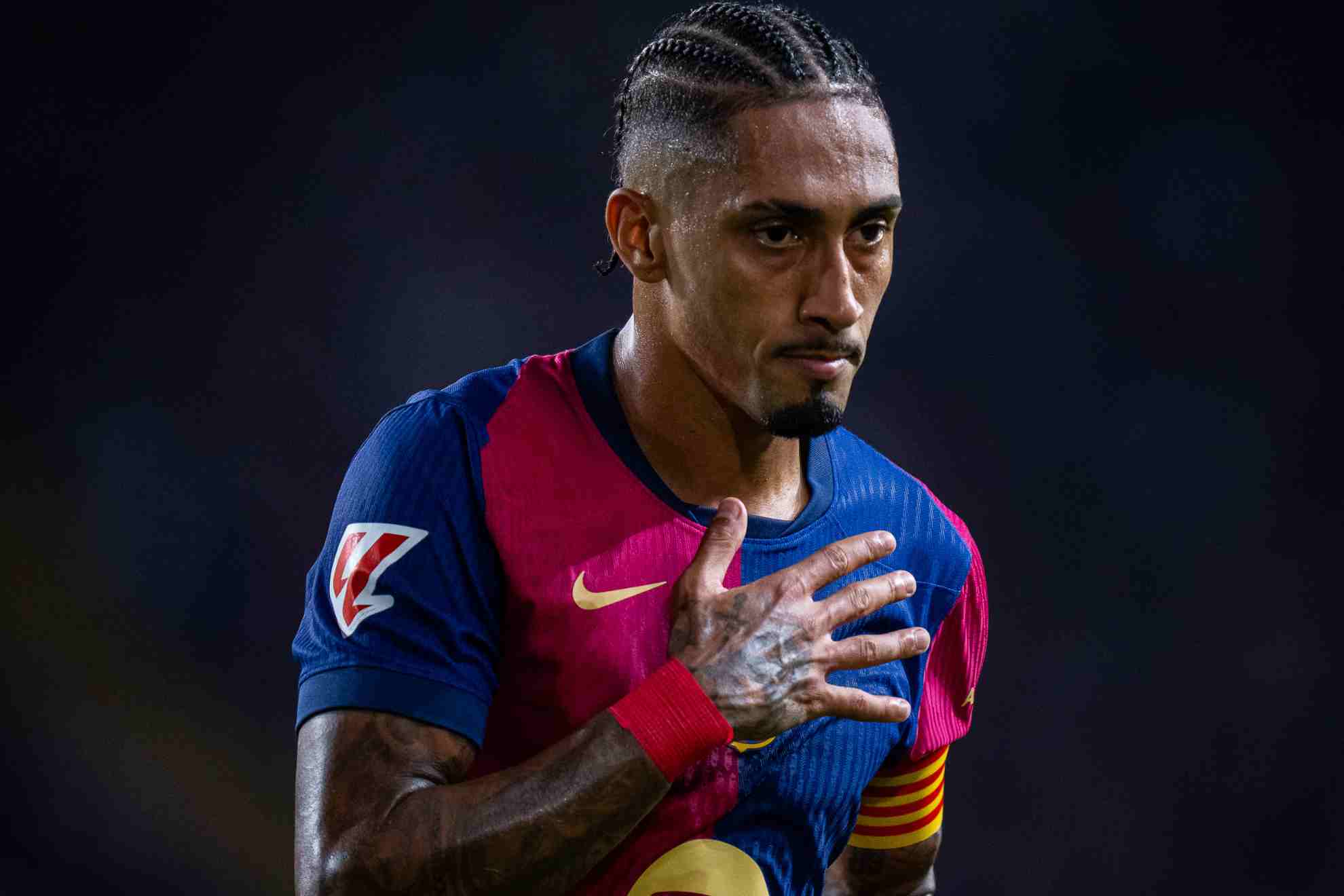 Raphinha está de 10: con cualquier camiseta