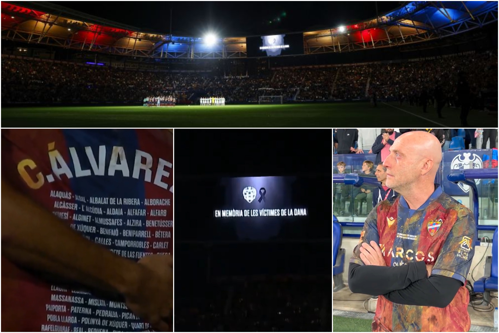 El Ciutat de València llora por la DANA: sobrecogedor homenaje a las ...