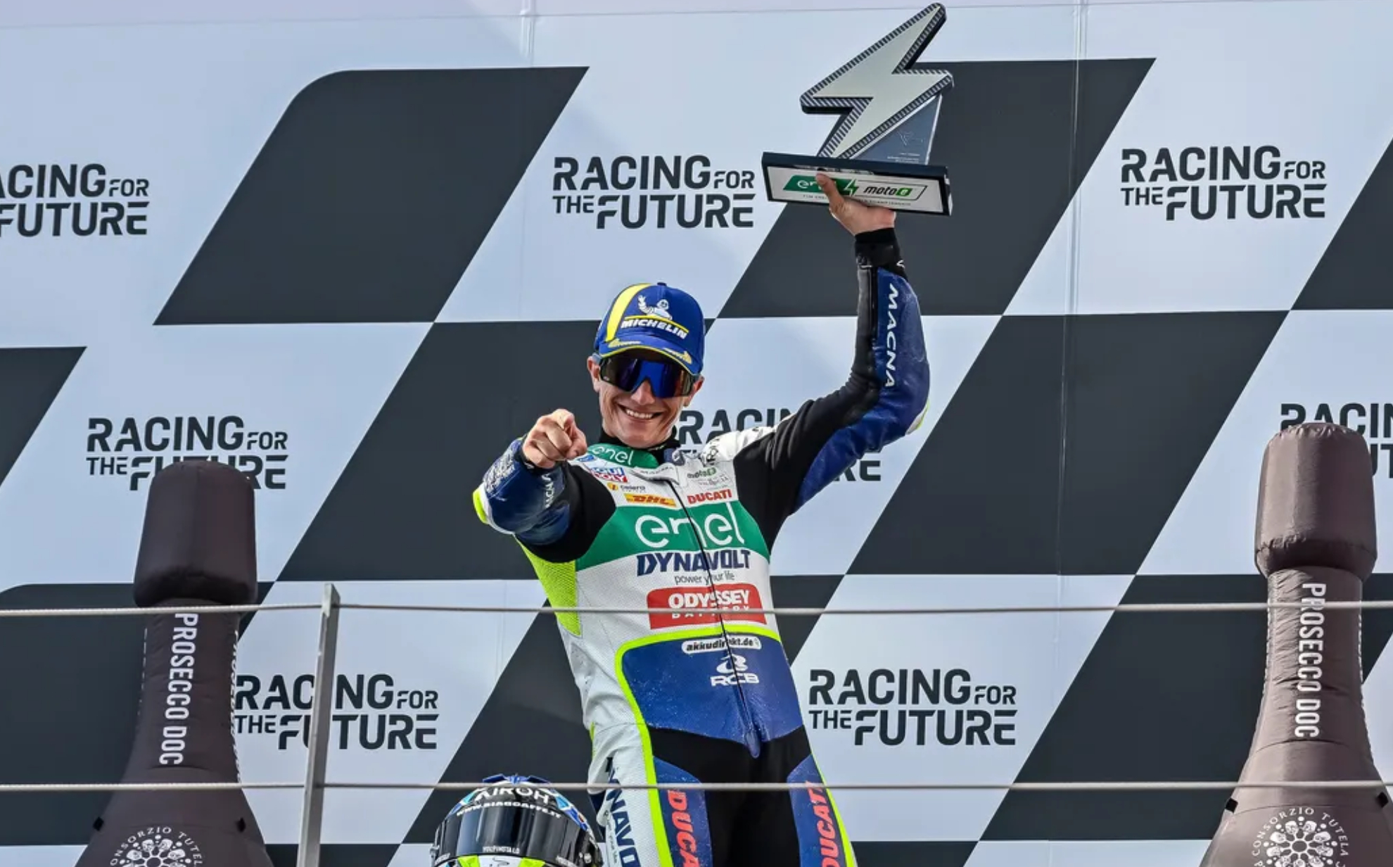 Héctor Garzó acaricia el título de MotoE