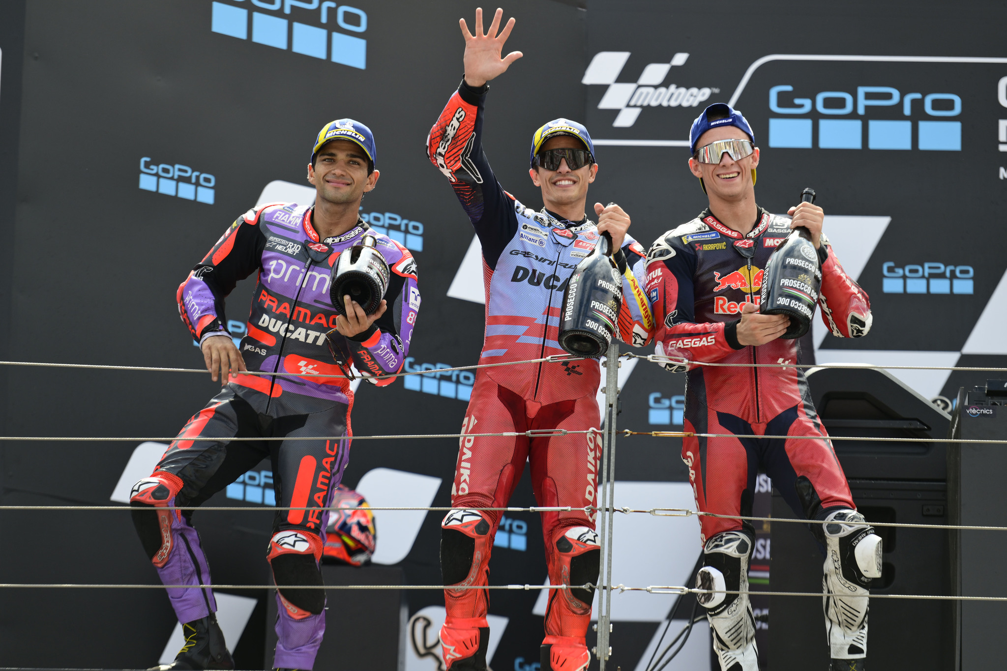 Marc Márquez y su nuevo lema: 'Un loco nunca avisa'