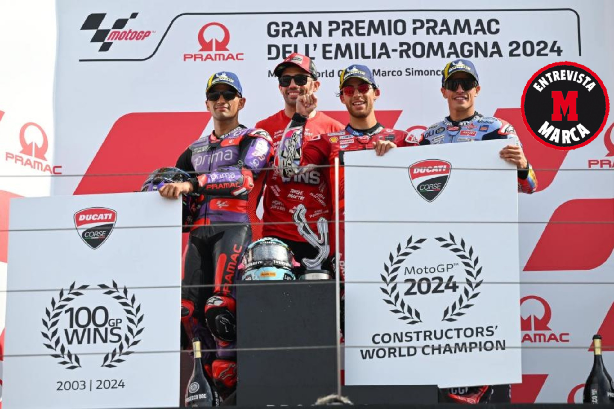 "La Ducati GP24 es un poco mejor en todo que la GP23"