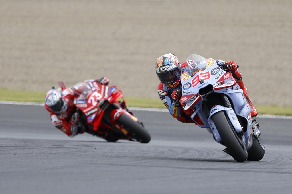 Marc Márquez: "Carrera intensa mentalmente, tipo rally"