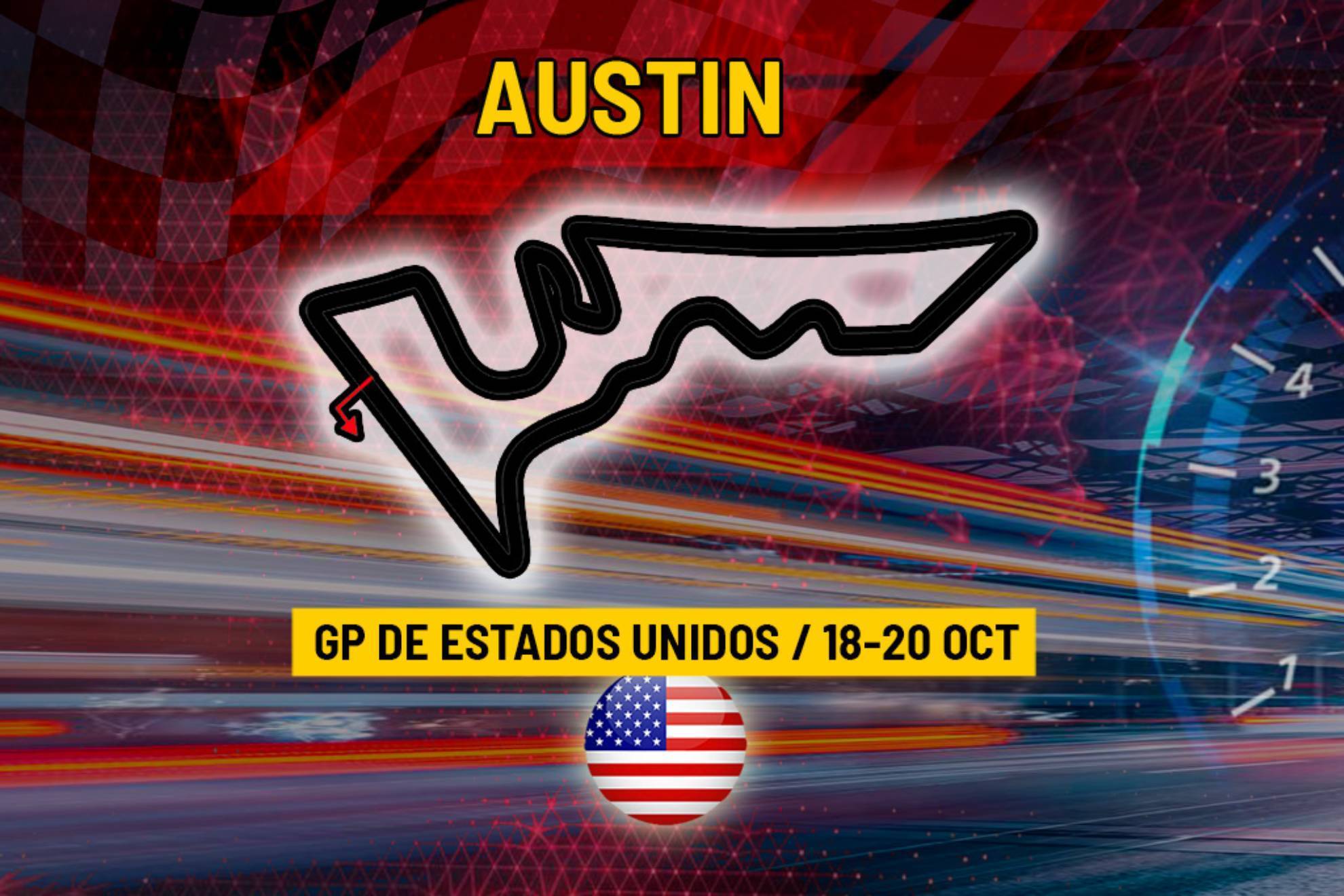 Horarios del GP de Estados Unidos 2024 de F1: fechas y dónde ver en TV y online la carrera de Austin