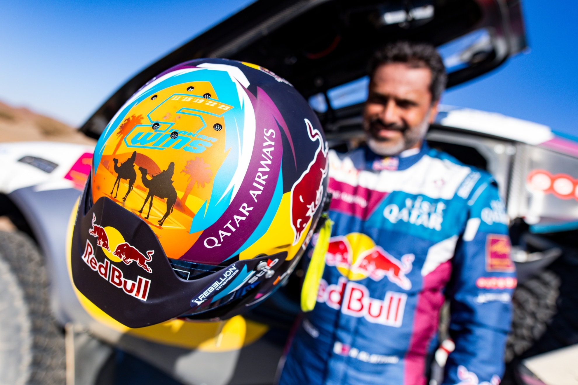 Al-Attiyah: "Si tengo que parar para ayudar a ganar a Loeb, lo haría"