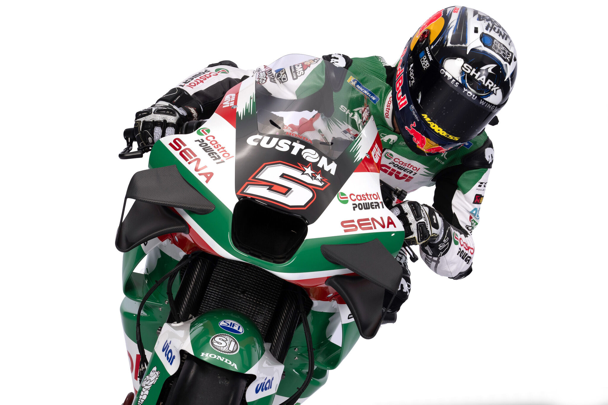 El aire retro de la LCR Honda de Zarco y Nakagami, al detalle