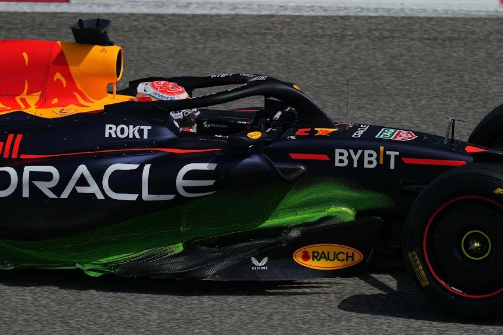 Parafina o Flow Viz en la F1: qué es, cuándo se usa y por qué brillan ...