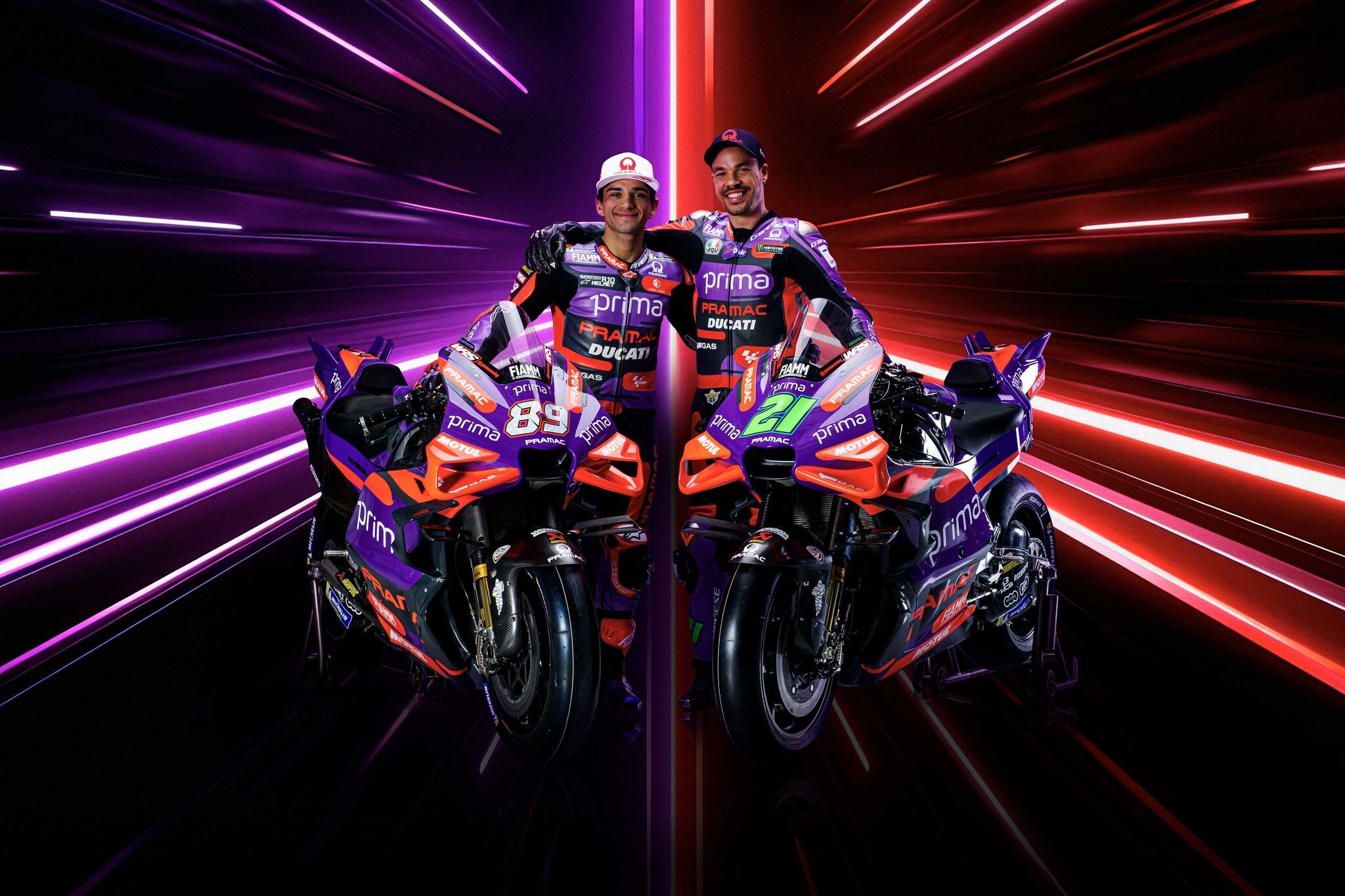 La Ducati del Prima Pramac, todo al rojo... y morado | Marca