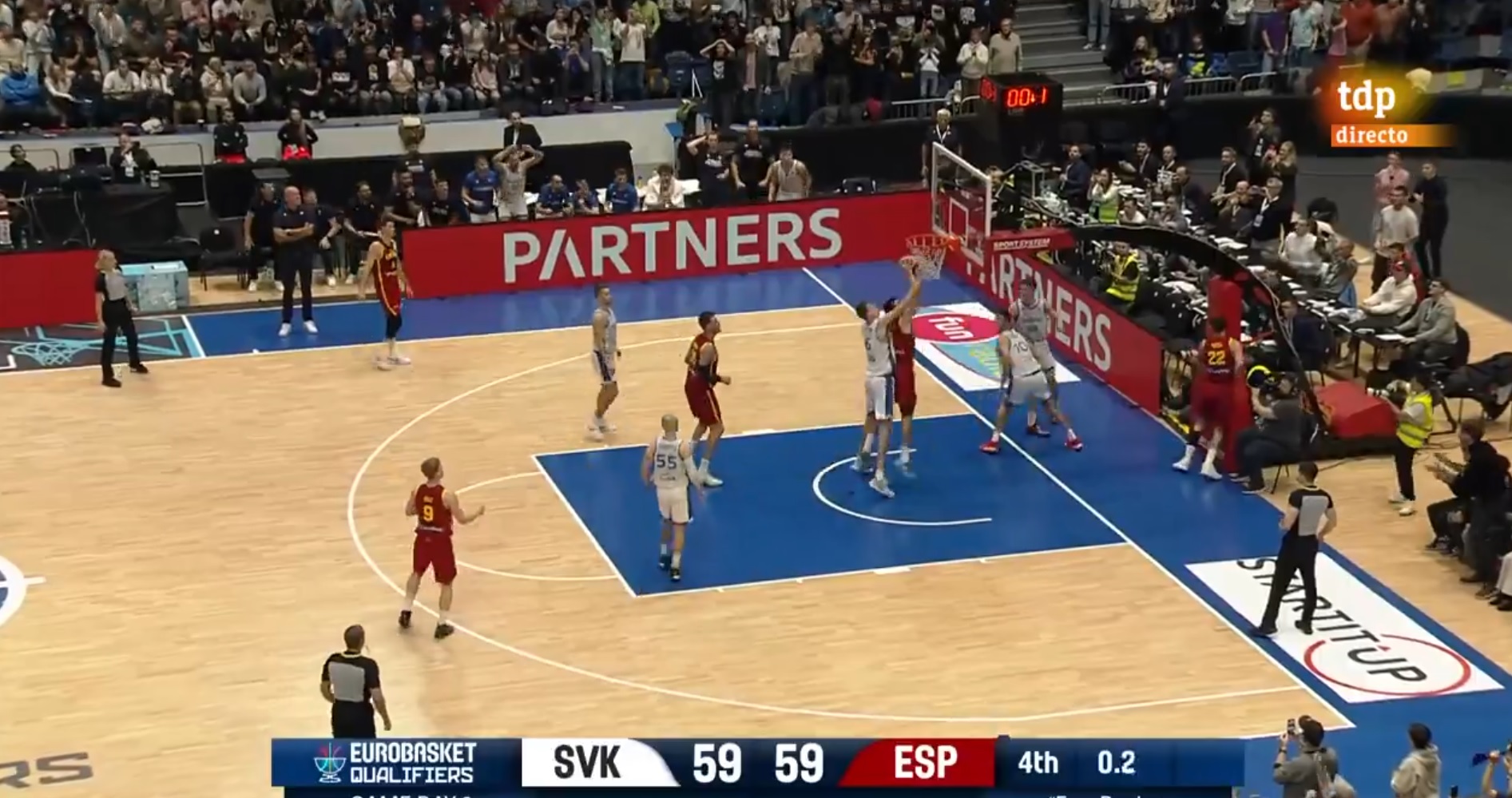 ¿Está el triple de Yusta dentro del tiempo o se debió anular?