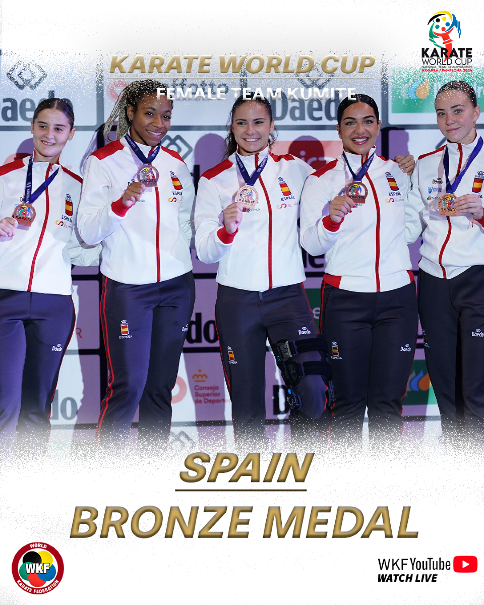 Damián Quintero dice adiós al kárate en España con un bronce mundial