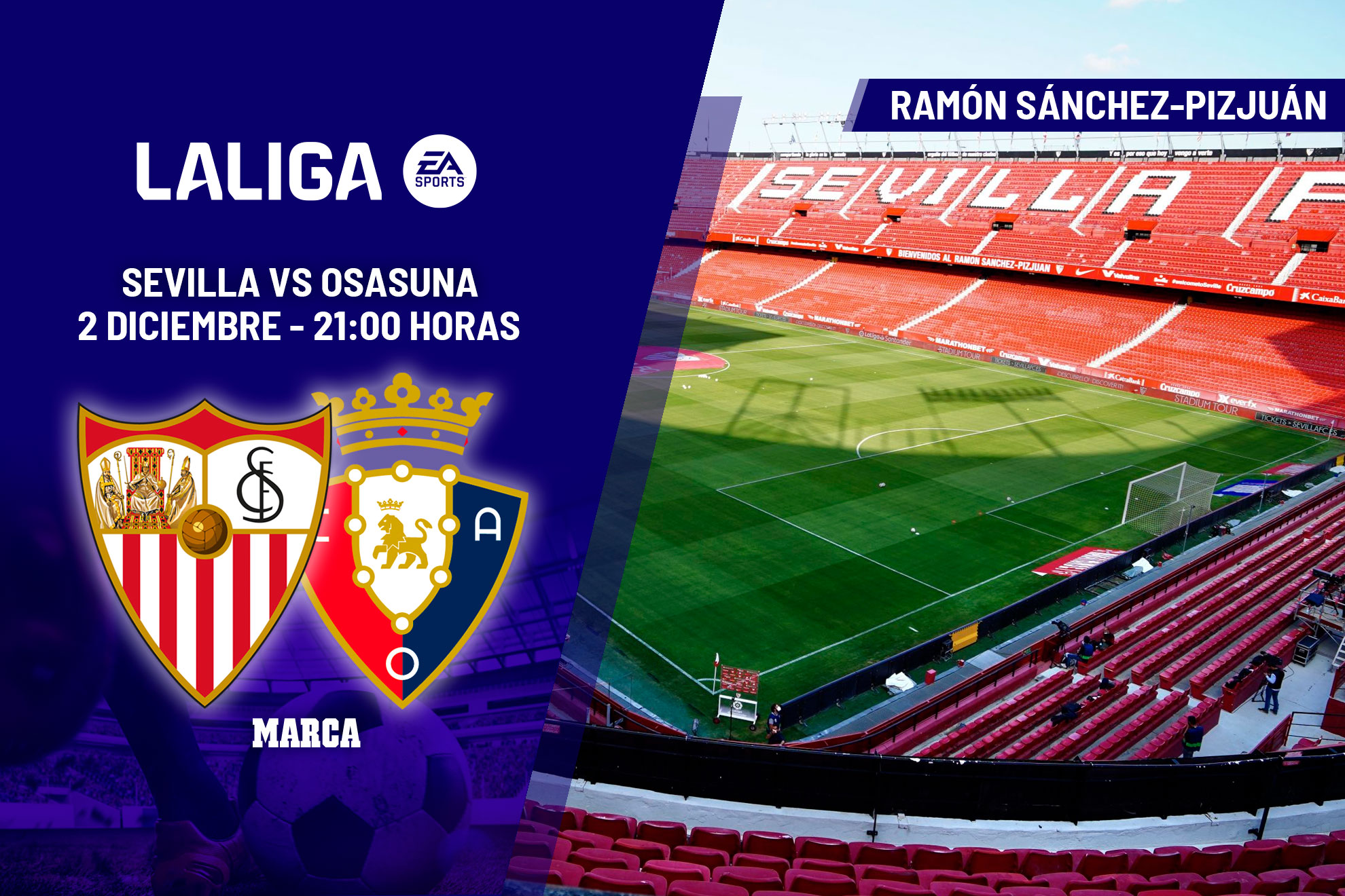 Sevilla - Osasuna | Hora de marcar objetivos: previa, análisis ...