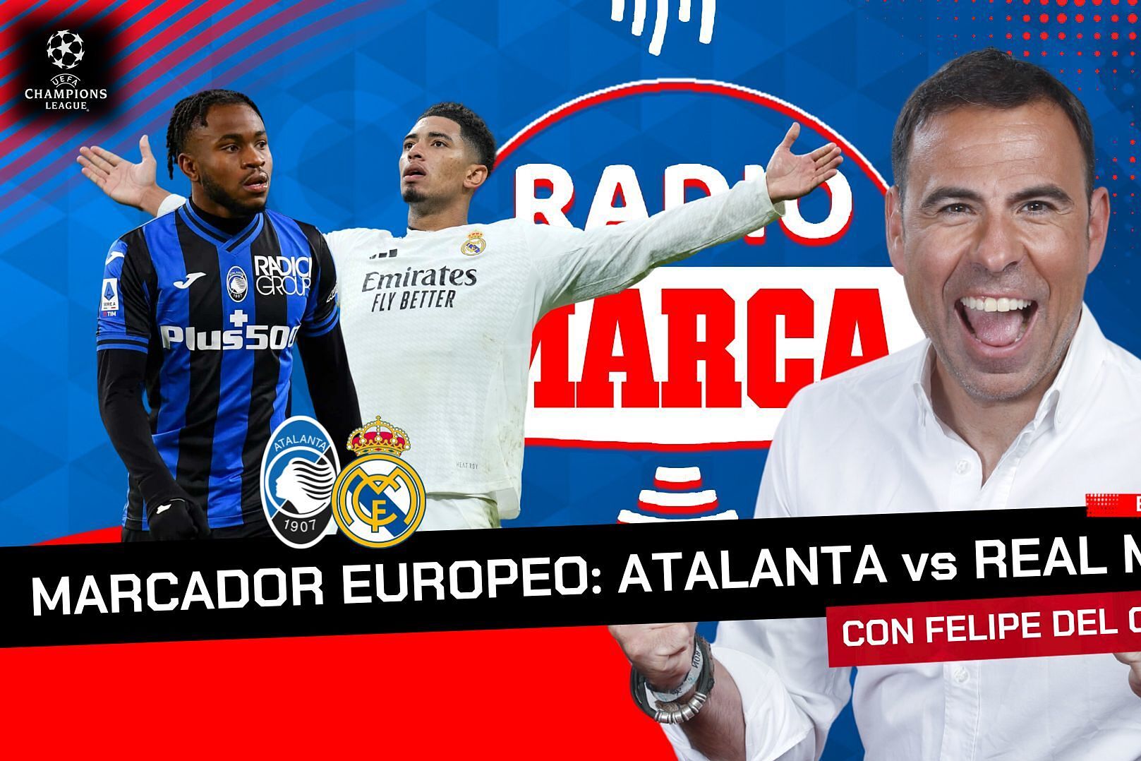 Sigue en directo Atalanta - Real Madrid de la jornada 6 en Champions League