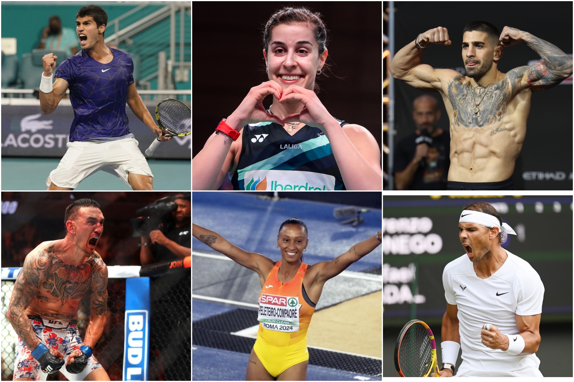 Esta es la lista de los deportistas más buscados en Google del 2024 ...