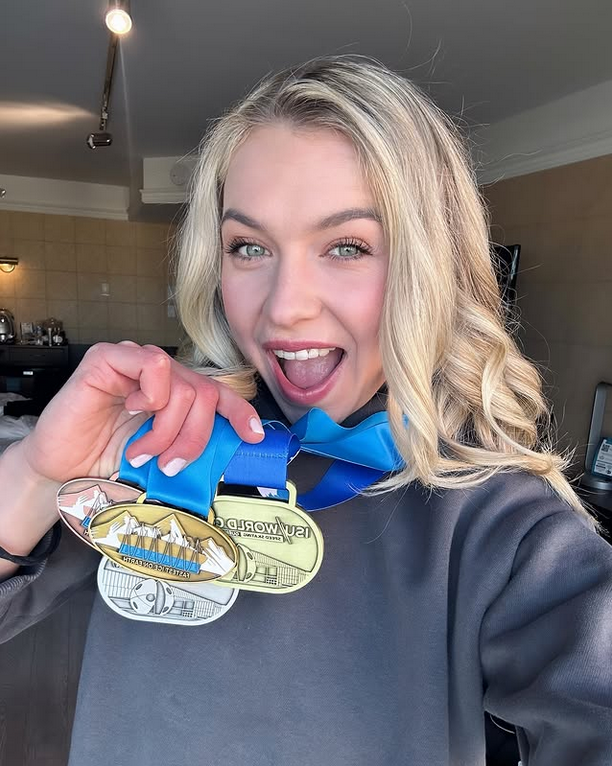 Joy Beune, campeona mundial de patinaje de velocidad, posa en Playboy y ...