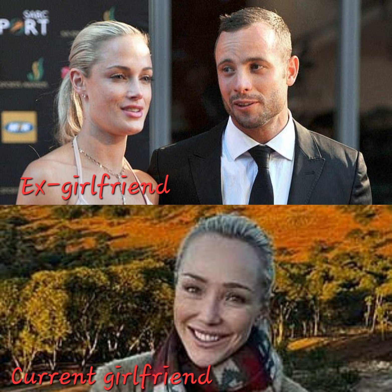 "¿Está tan enfermo Oscar Pistorius que sale con una doble de mi hermana ...