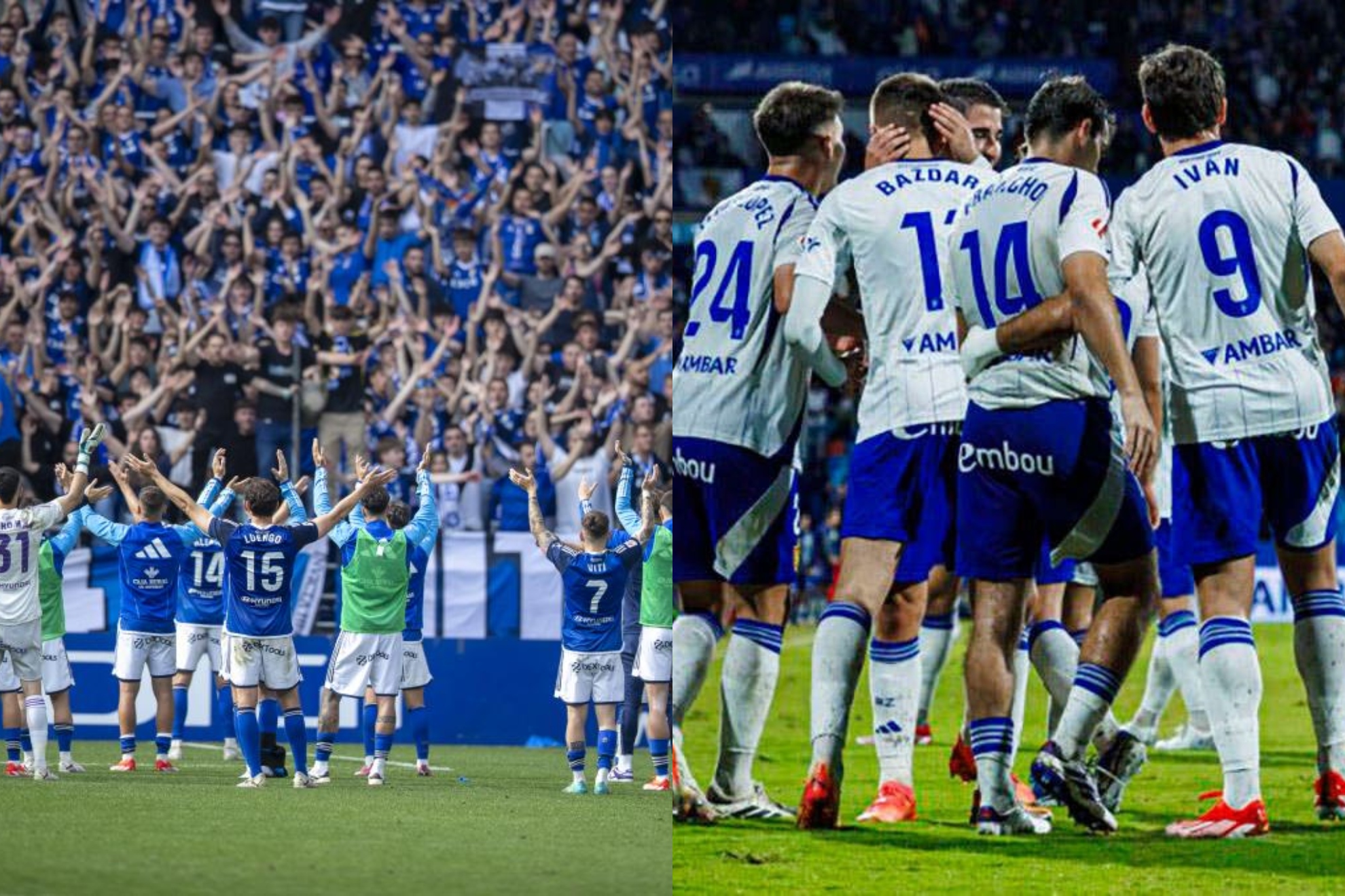 Real Zaragoza - Real Oviedo: horario y dónde ver el partido de LaLiga Hypermotion