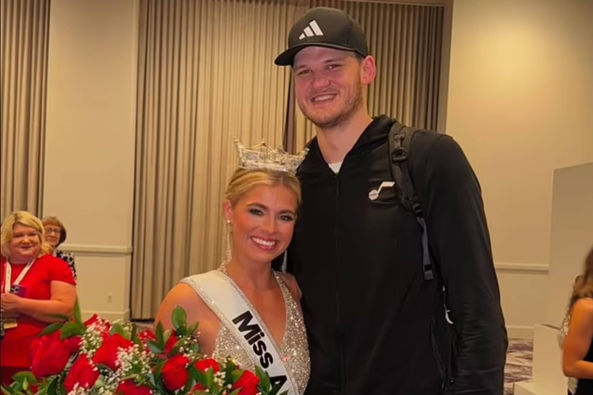 La novia de una estrella emergente de la NBA es la nueva Miss América
