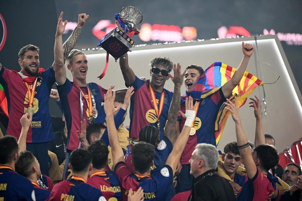 Lo que no viste: desfile de banderas, las gafas de Raphinha y Lamine y ...