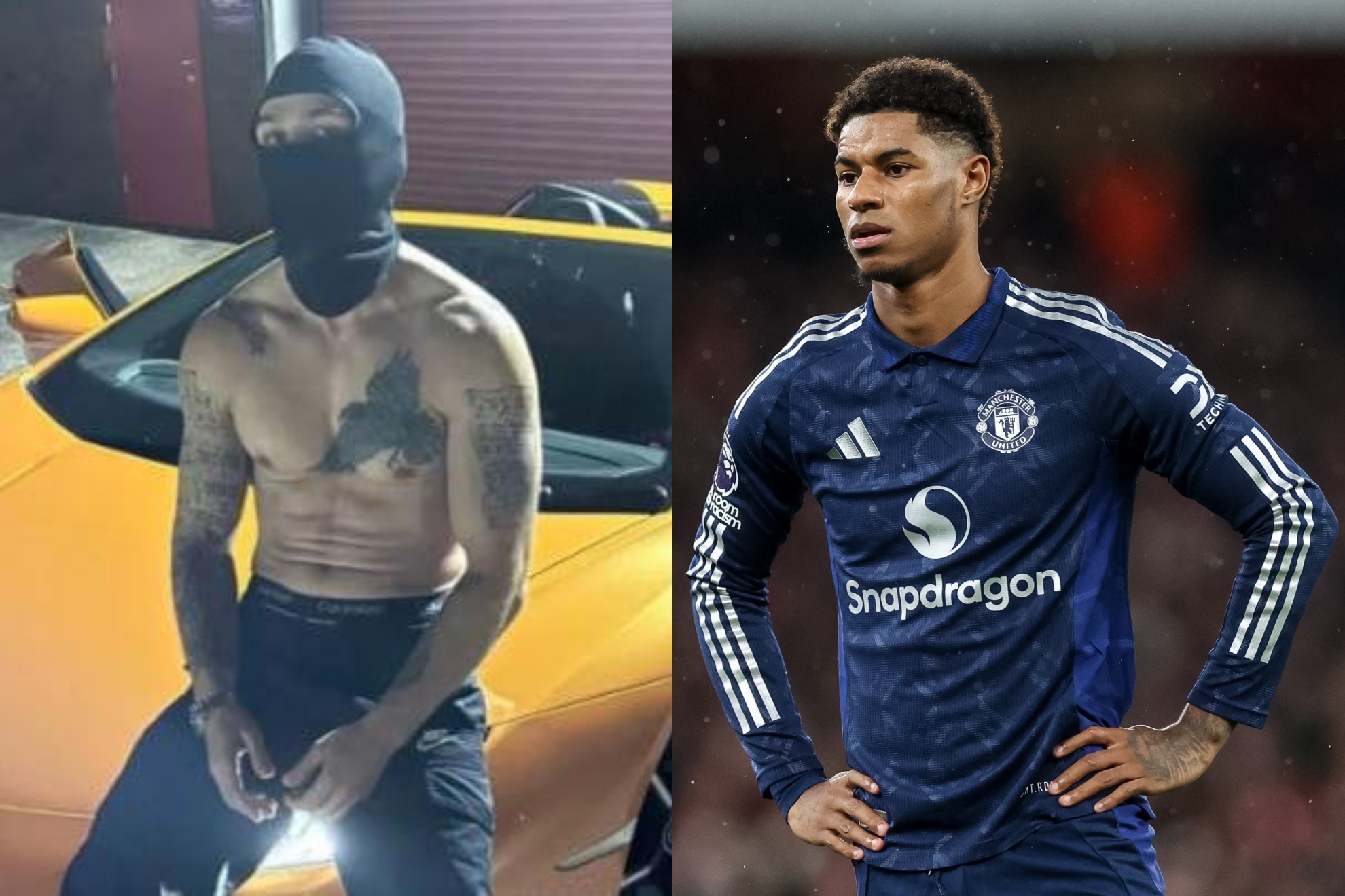 Rashford niega ser amigo del rapero asesino: "Si alguien me pide una ...