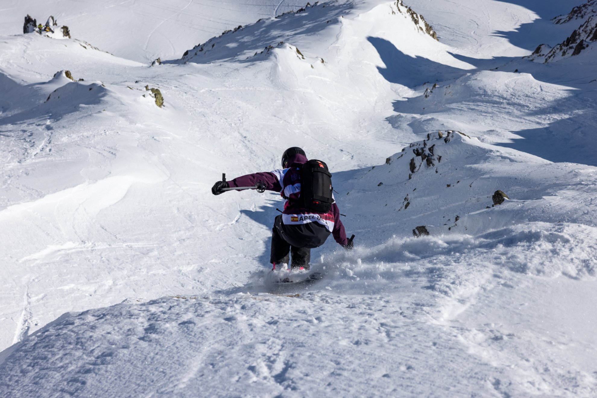 El Freeride World Tour de Baqueira Beret no tiene límites: Así se ...