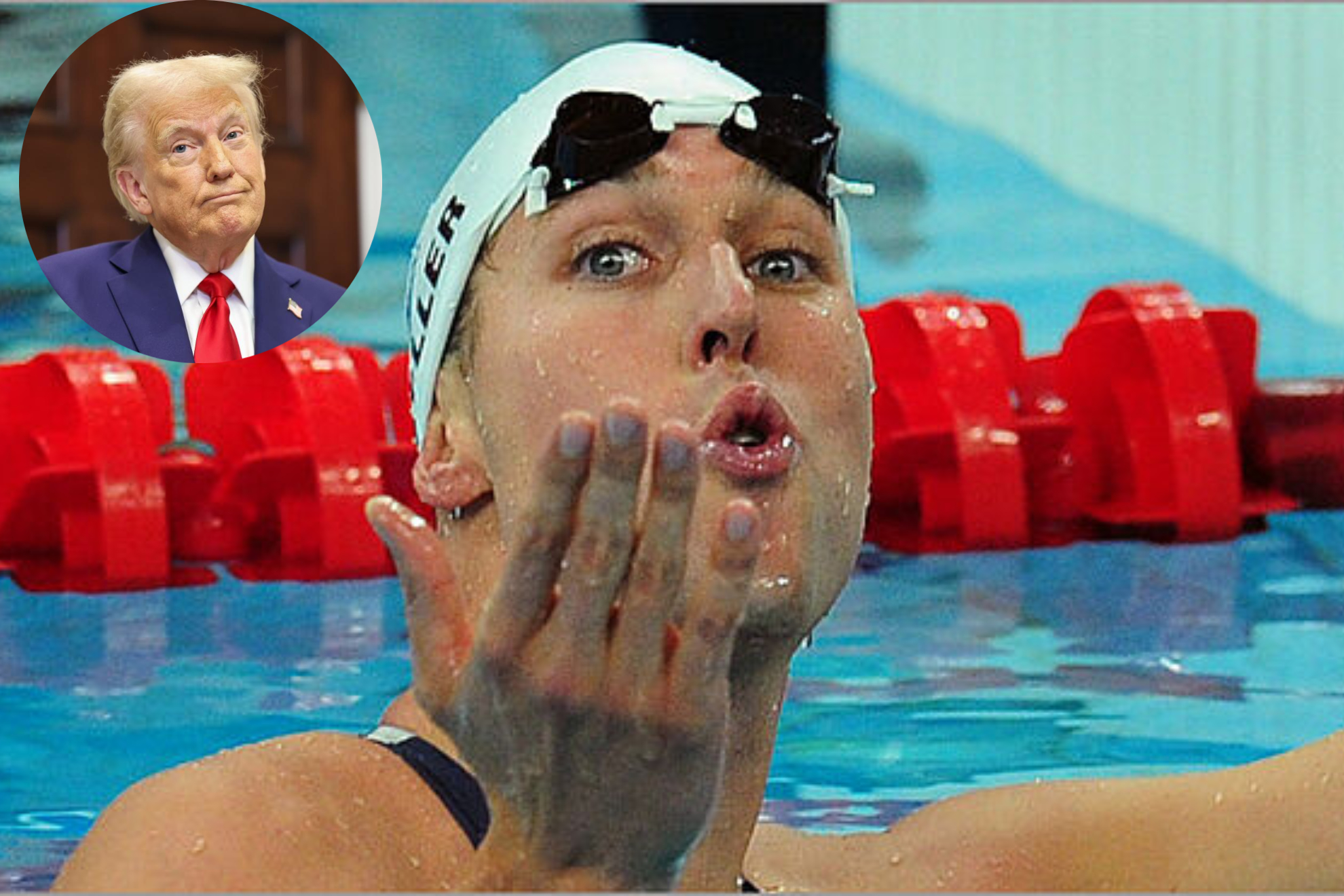 El medallista olímpico Klete Keller, tras ser indultado por Donald ...