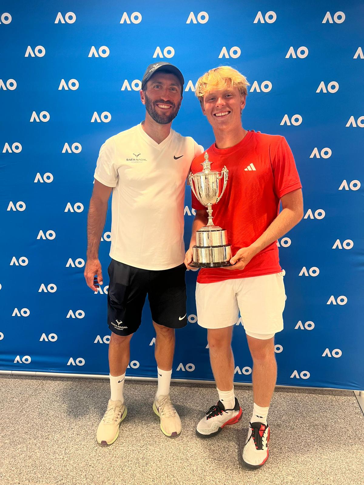 Open Australia: El americano Max Exsted, de la Rafa Nadal Academy ...