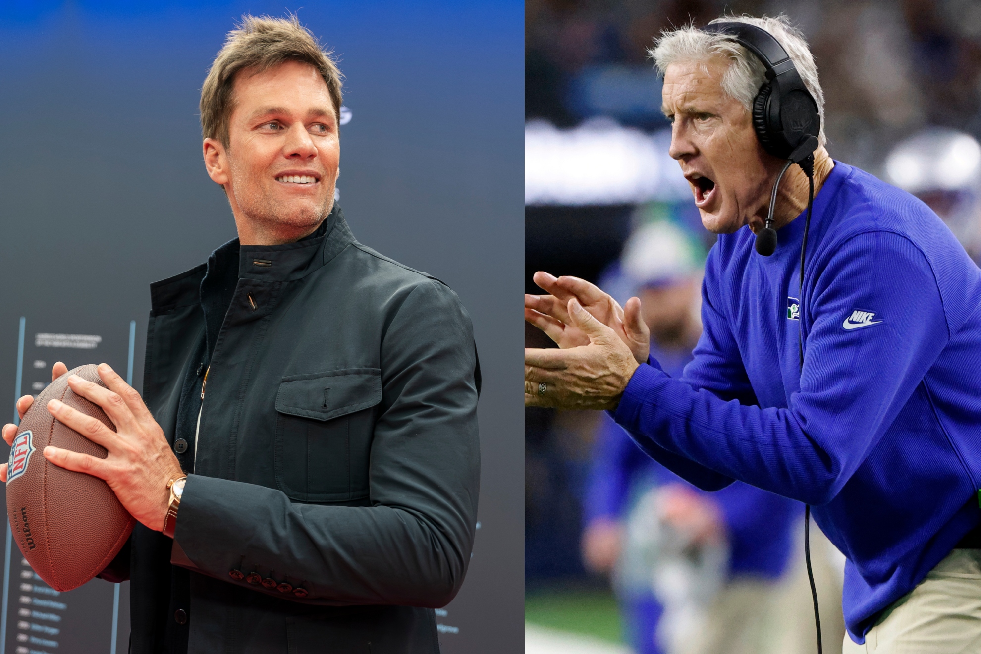 Tom Brady elige al veterano Pete Carroll de 73 años para guiar a los Riders