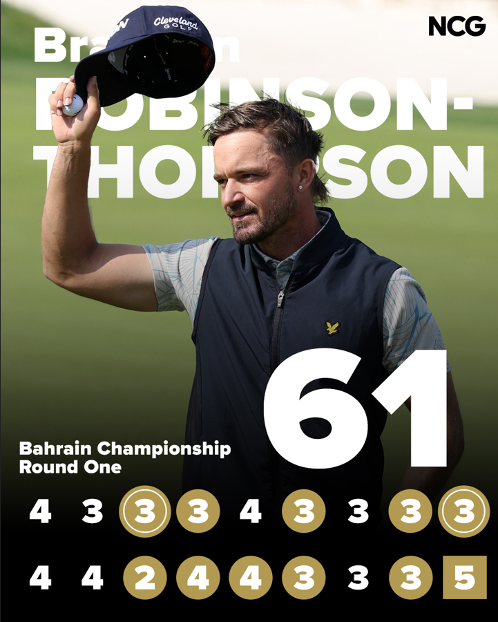 Brandon Robinson Thompson acaricia una vuelta para la historia