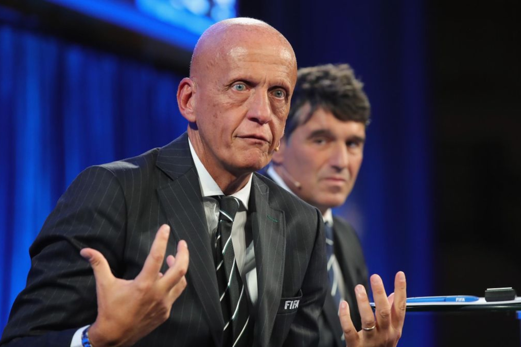 La original opinión de Collina: “Puede ocurrir que en los penaltis haya ...
