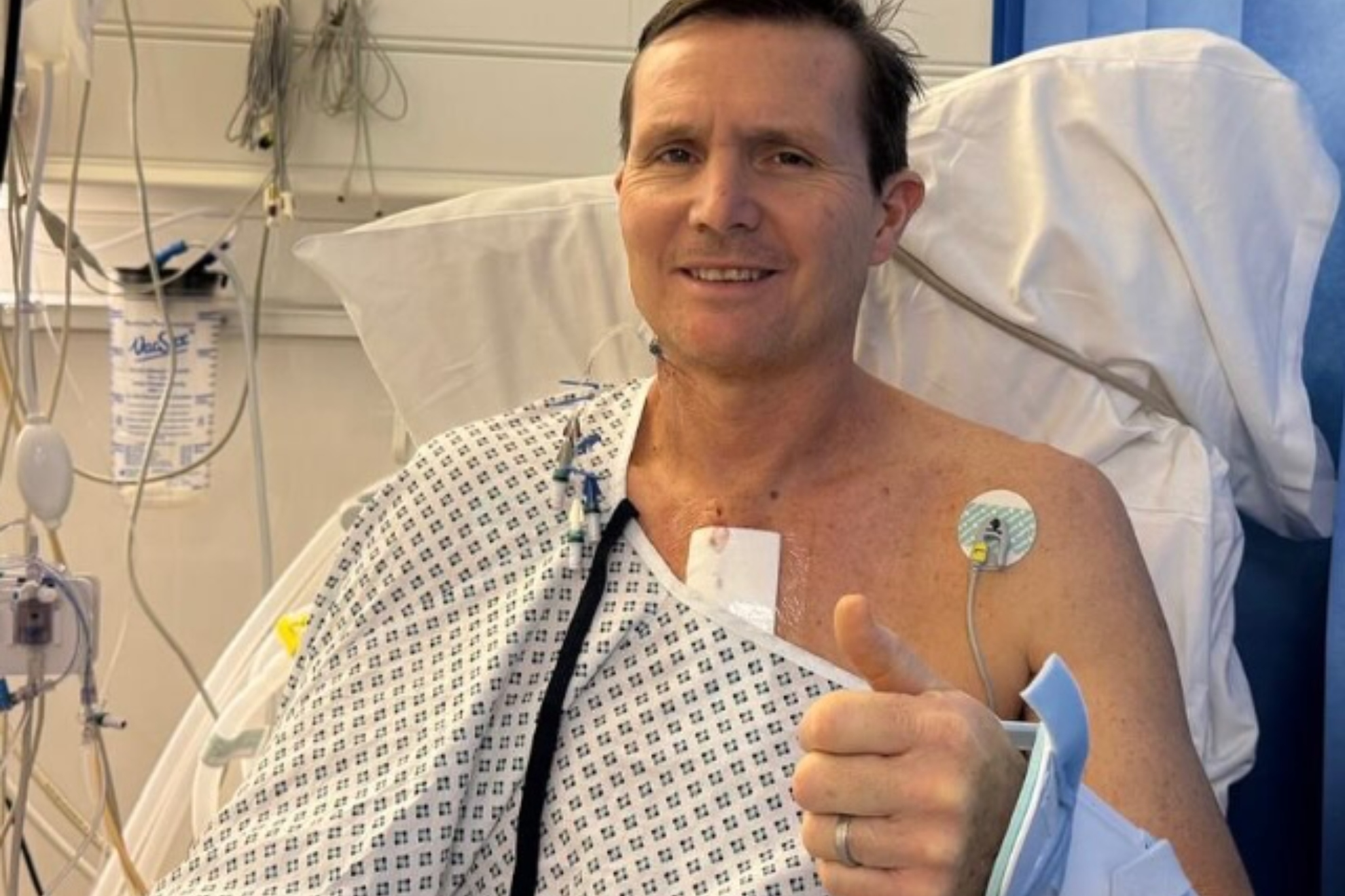 Roger Black, plata en Atlanta'96, operado a corazón abierto... por una afección que conocía ...