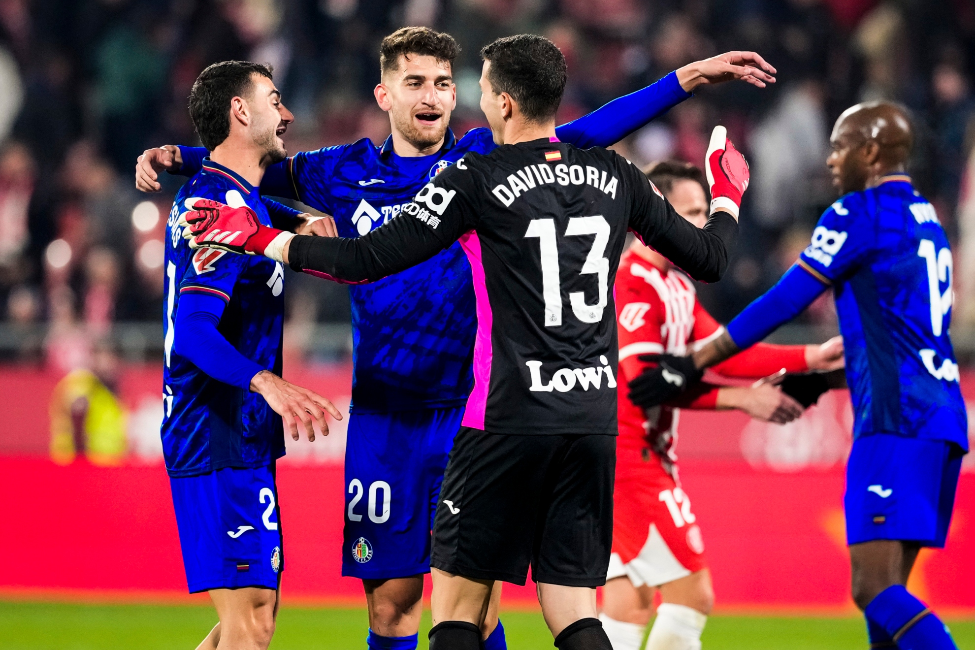 El Getafe, líder de LaLiga este 2025