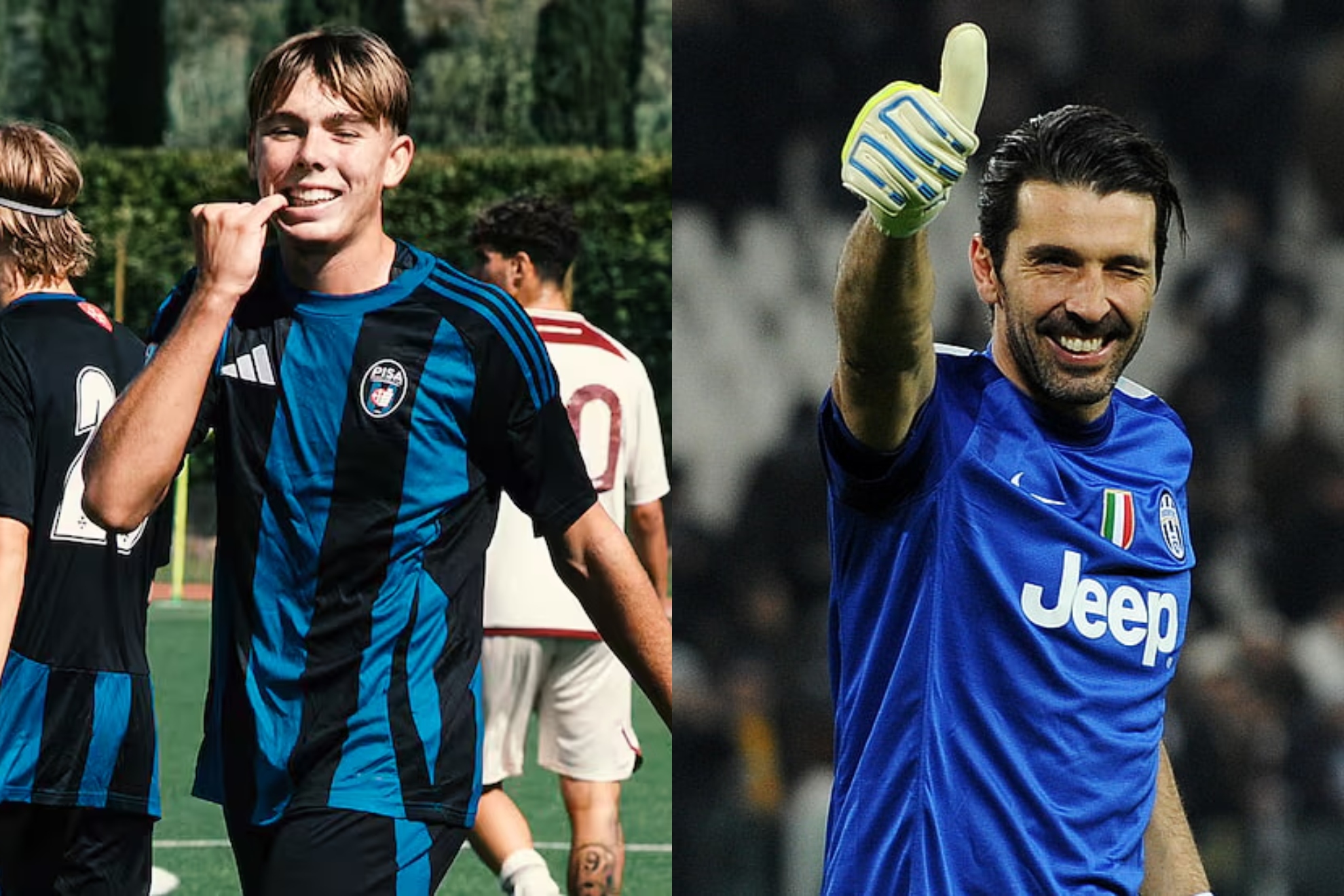 El hijo de Buffon se decide con la ayuda de su padre: "Me aconsejó jugar con República Checa"