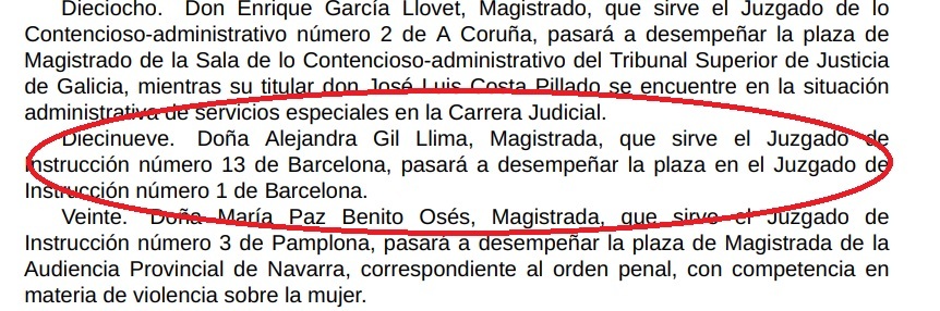 Nueva juez para terminar el caso Negreira: Alejandra Gil | Marca