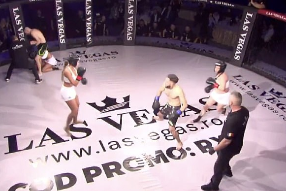 "Enfermiza" pelea intergénero de MMA con un final polémico: dos ...