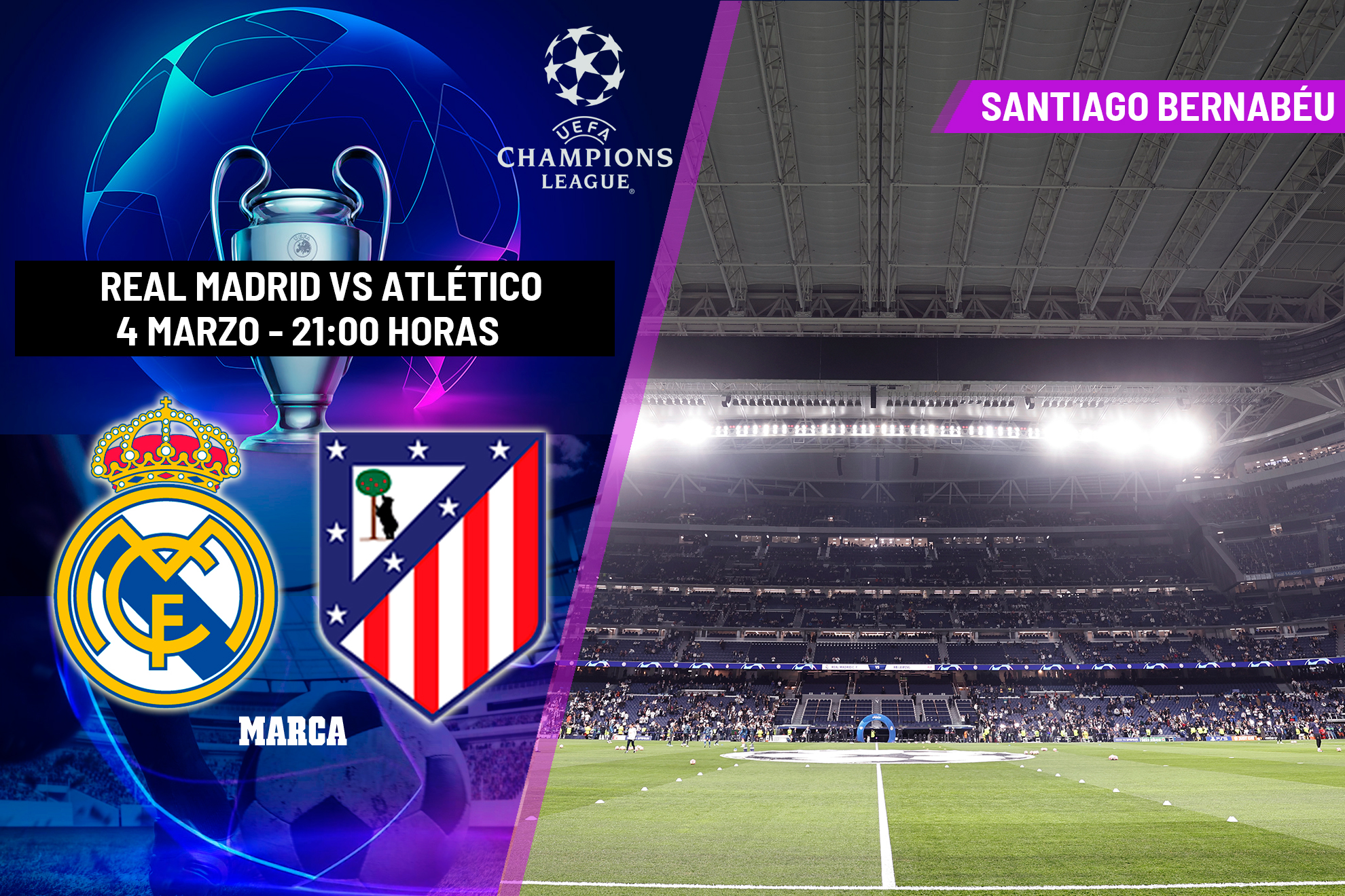 Real Madrid - Atlético de Madrid: horario y dónde ver hoy en TV el ...
