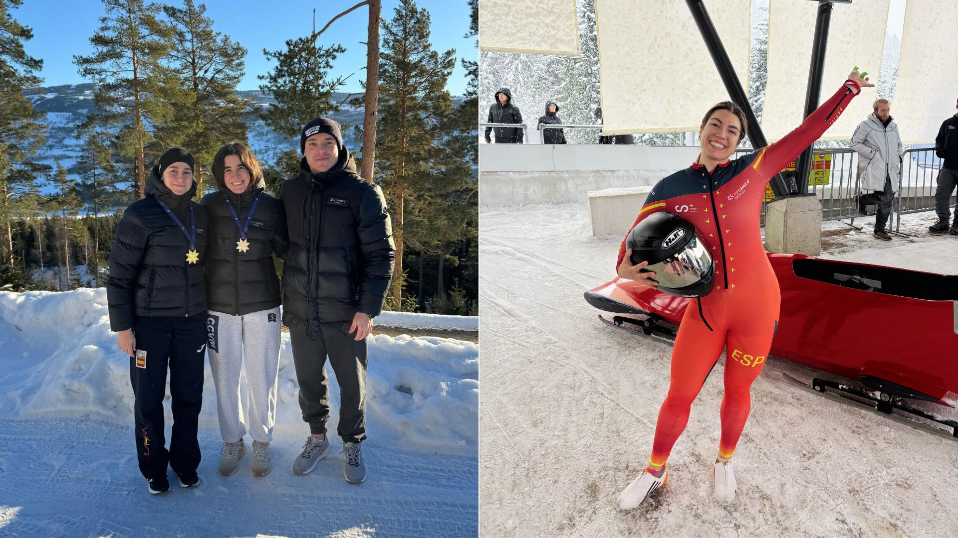 Histórica participación española en el Mundial de Bobsleigh y skeleton