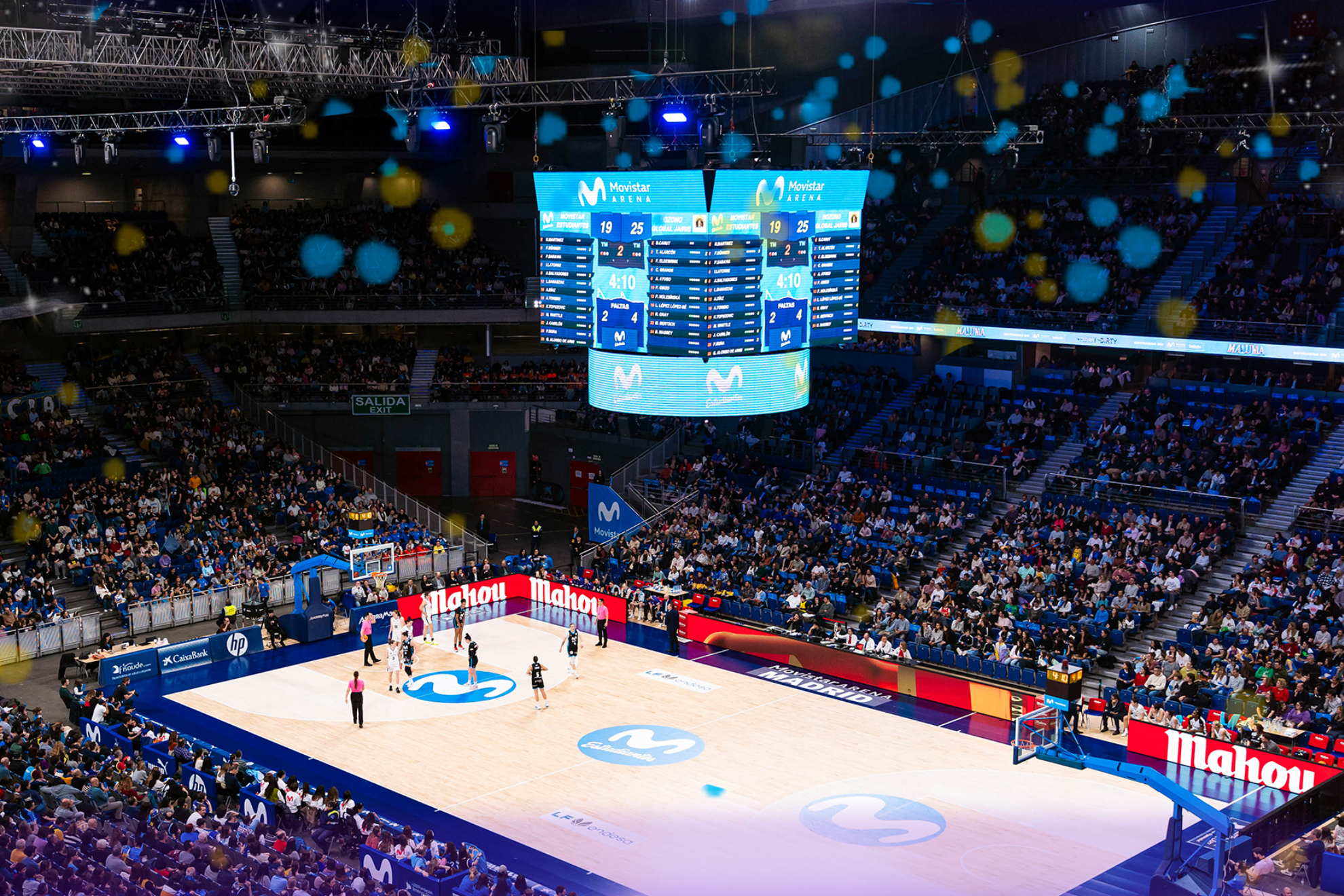 El Movistar Arena reúne a ¡13.481! récord de asistencia en España en un ...