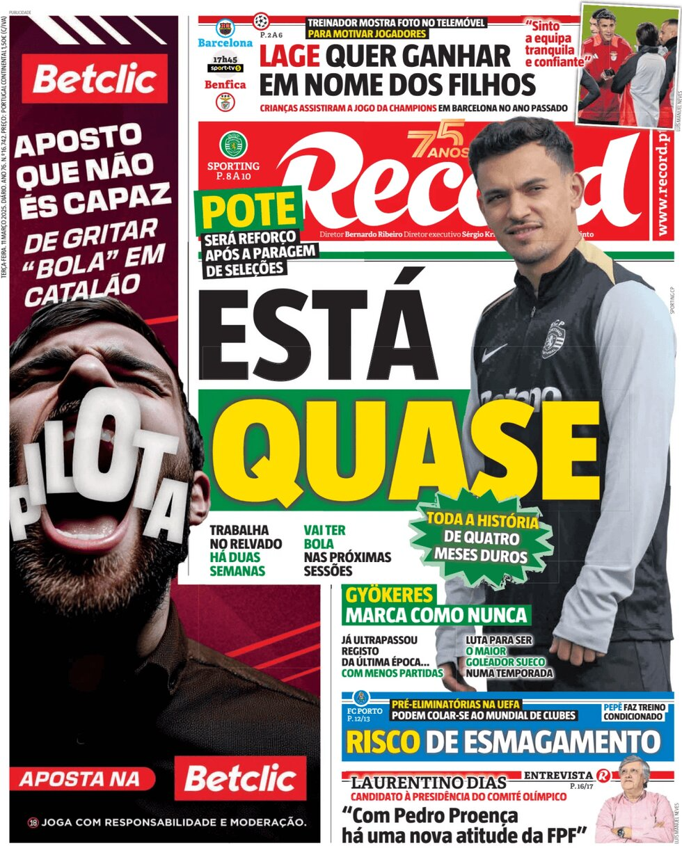 Las portadas del día