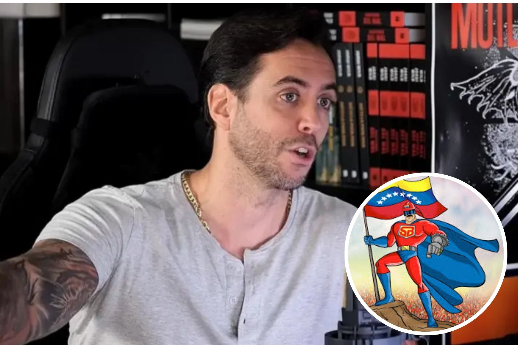 Jordi Wild se convierte en el villano del cómic en el que Maduro es un ...