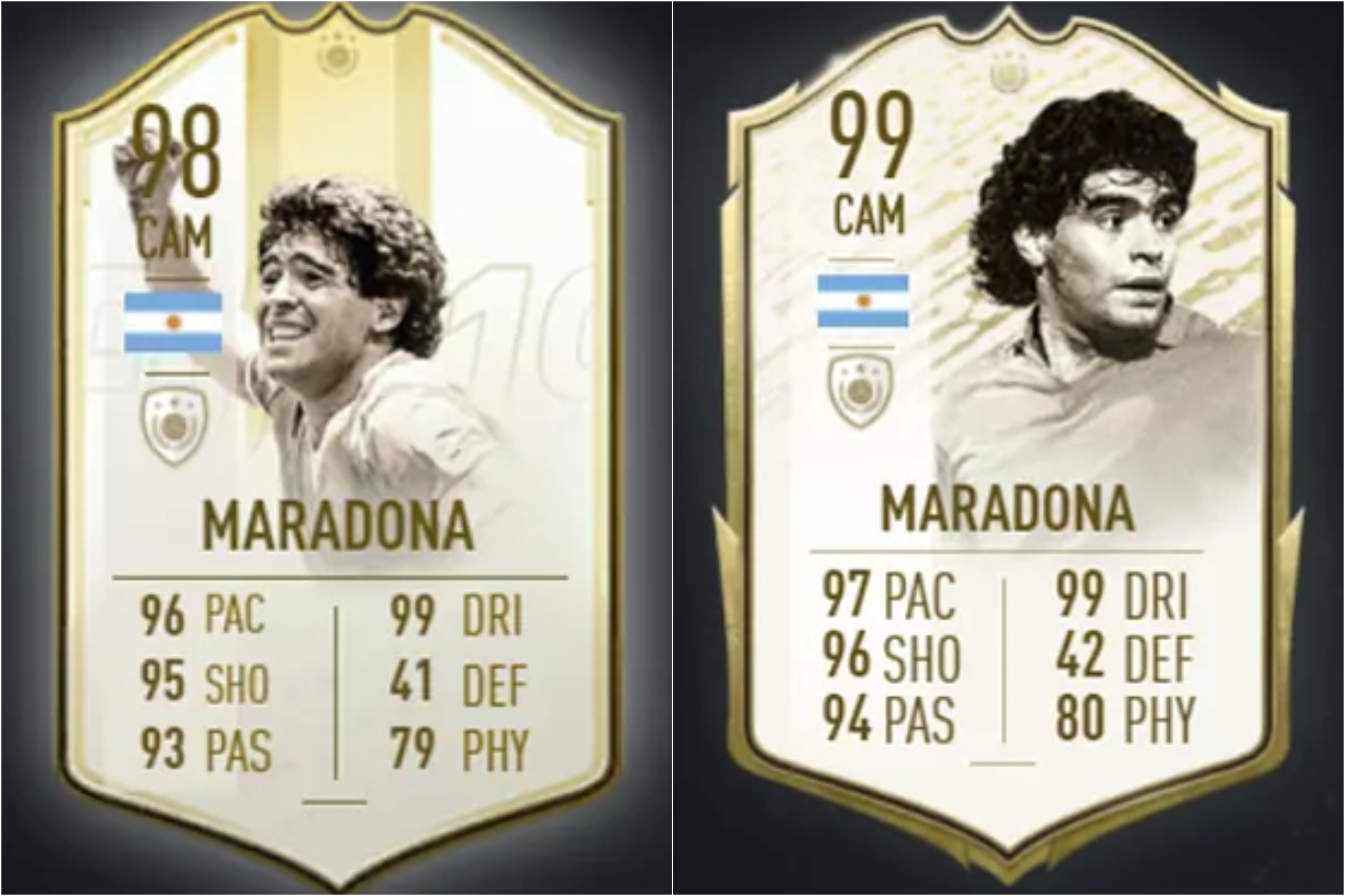 Diego Armando Maradona volverá al principal simulador de fútbol: estas ...