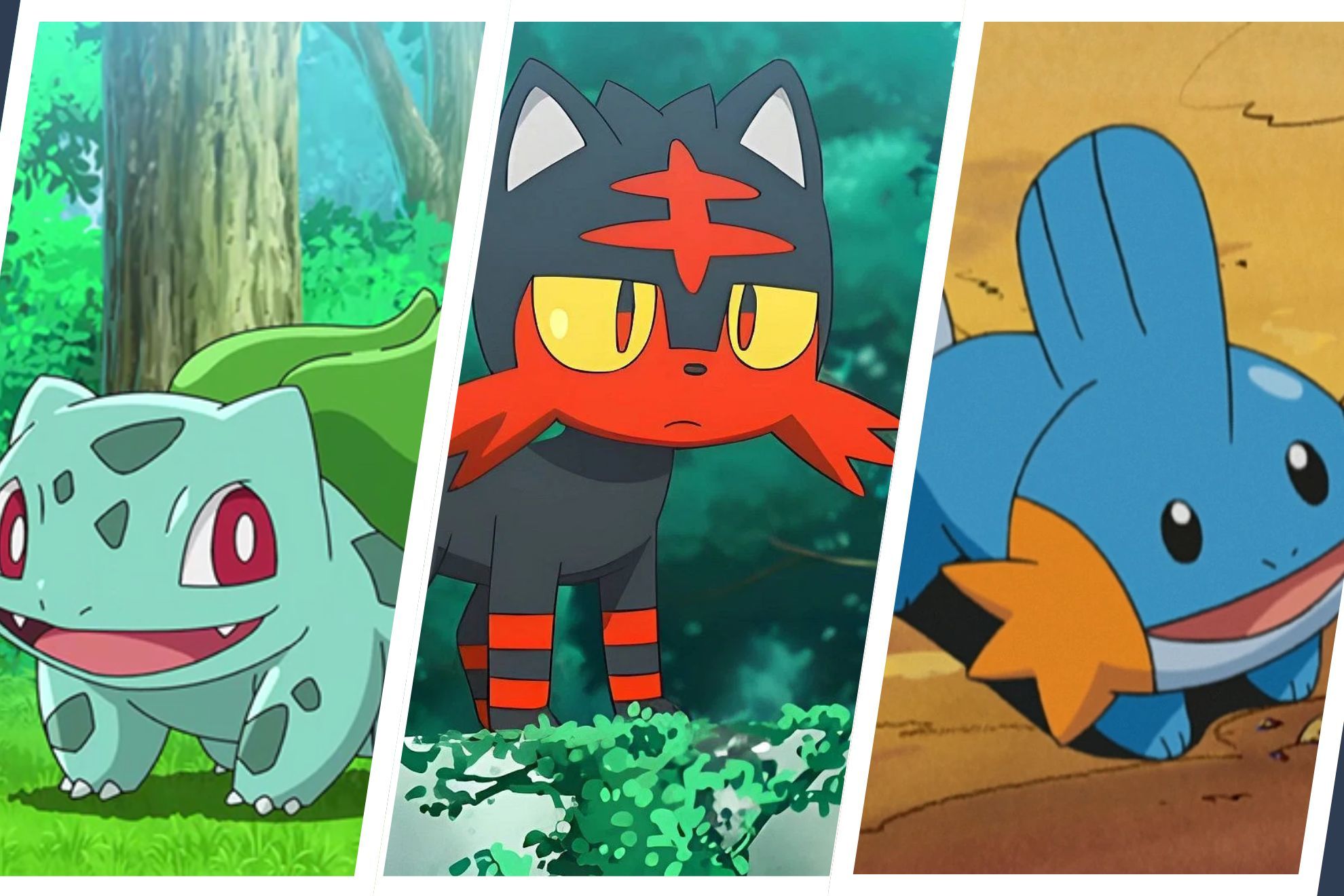 Pokémon, ¿cuál es el mejor inicial de cada generación?