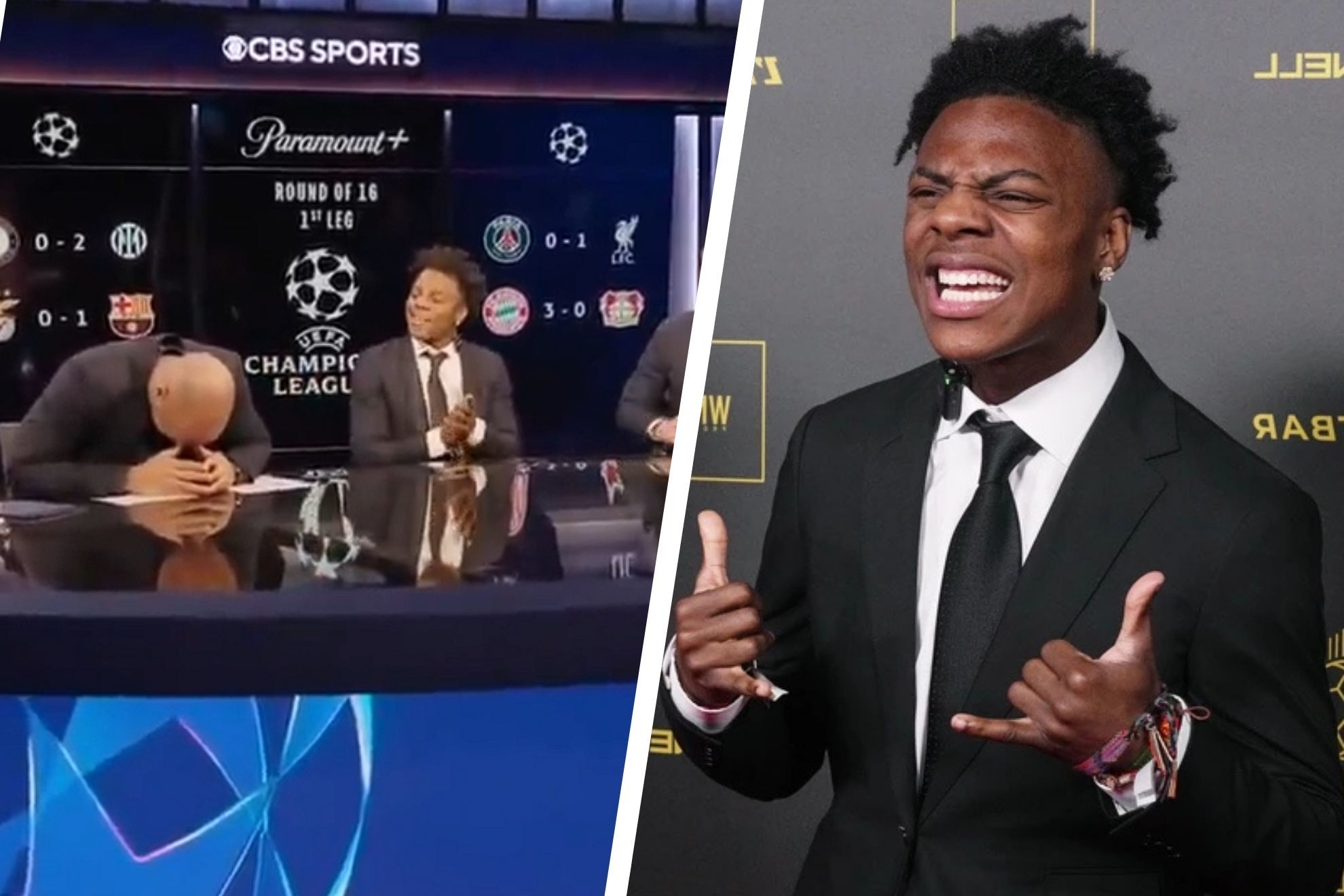 Thierry Henry no pudo contener la risa después de la afirmación que hizo IShowSpeed